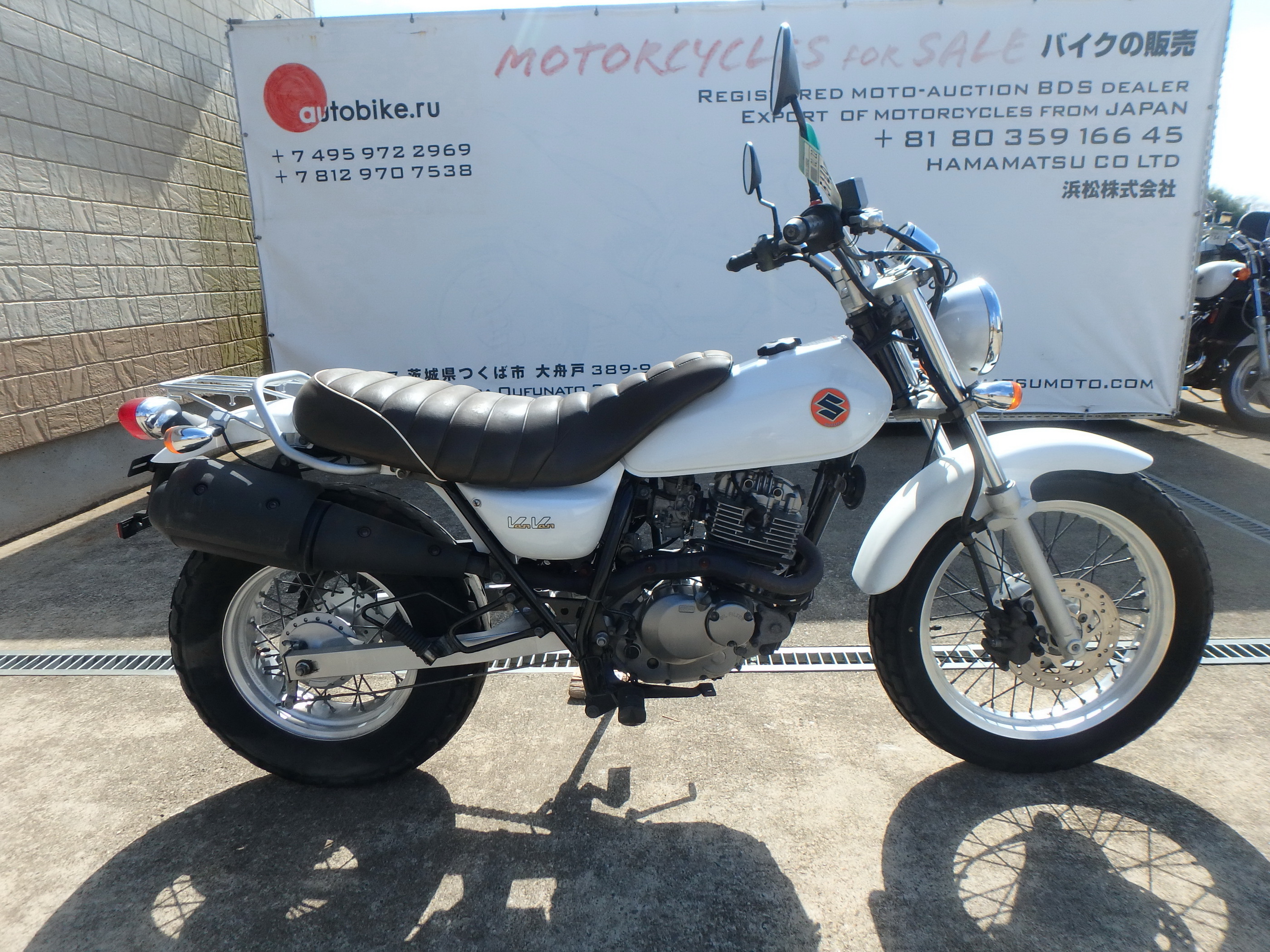 Купить мотоцикл Suzuki Vanvan200 RV200: японский мотоцикл Suzuki ...