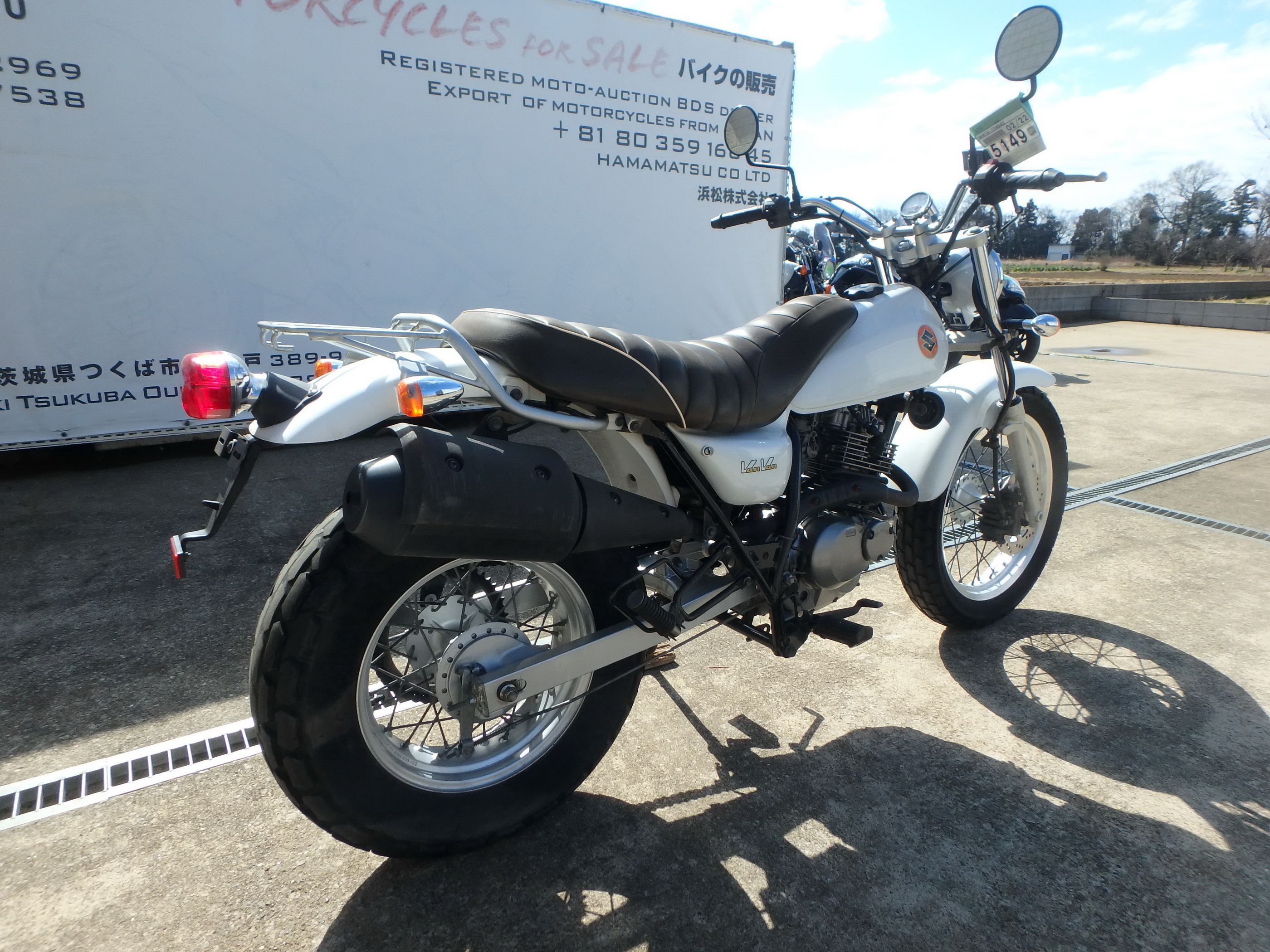 Купить мотоцикл Suzuki Vanvan200 RV200: японский мотоцикл Suzuki ...